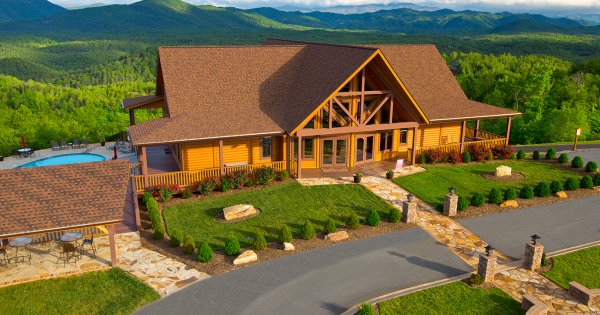 Autumnal Views from the Coves Mtn River Club Lodge | Lake Hickory ...